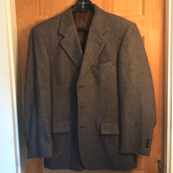 john henry | Jackets & Coats | John Henry Mens Brown Cross Thatch Tweed ...